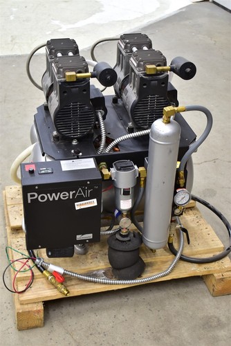 Midmark P22 Dental Air Compressor Unit REFURBISHED Oil Free w/ 1 YEAR ...