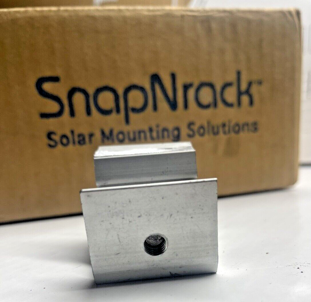 20pcs 242-01128 SnapNrack Ultra Rail Hanger Bolt Clamps | eBay