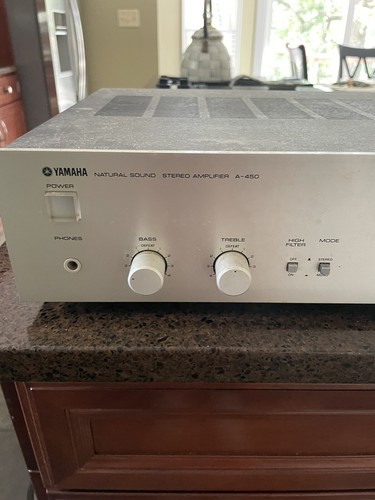 Yamaha Natural Sound Stereo Amplifier A-450 | eBay