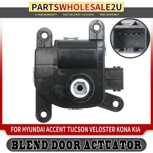 Main Blend Door Actuator for Hyundai Accent Tucson Veloster Kona Kia ...