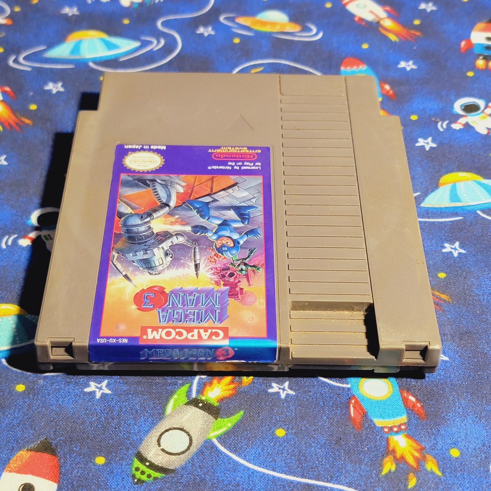 Mega Man 3 (NES Nintendo Entertainment System, 1990) TESTED, WORKING ...