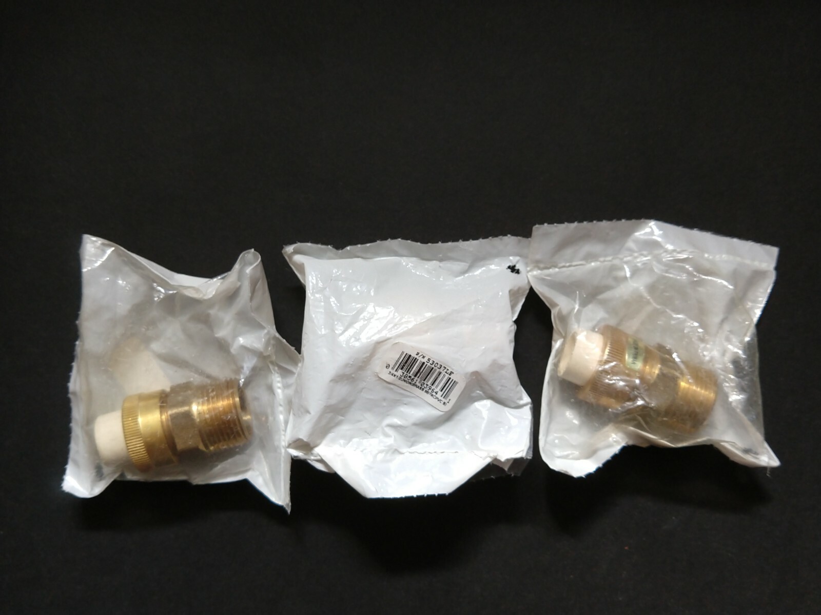 Lot of 3 Lead Free CPVC Slip To Brass MPT Transition Union 1/2"x3/4 ...