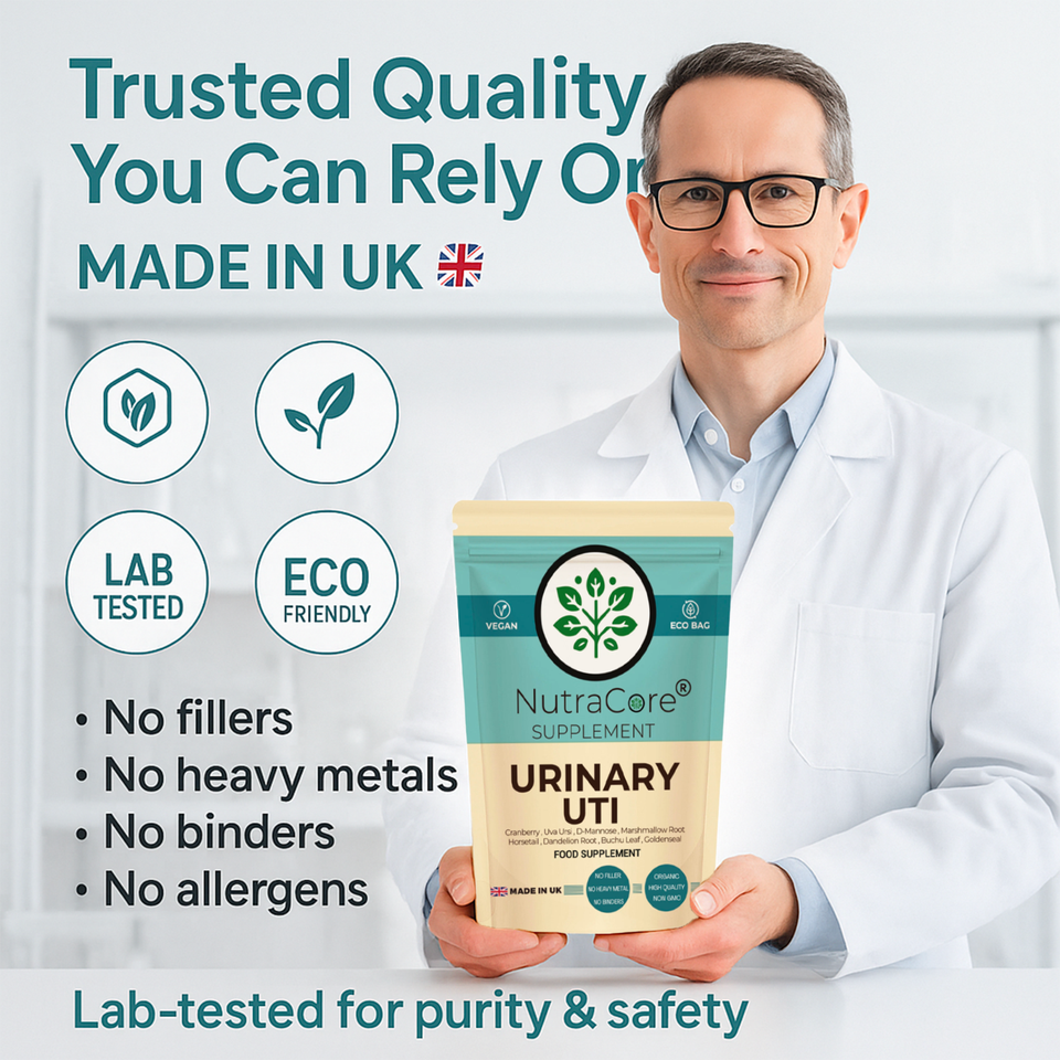 Urinary & UTI Complex Caps 700mg-Urinary & UTI Relief Support-100%Vegan ...