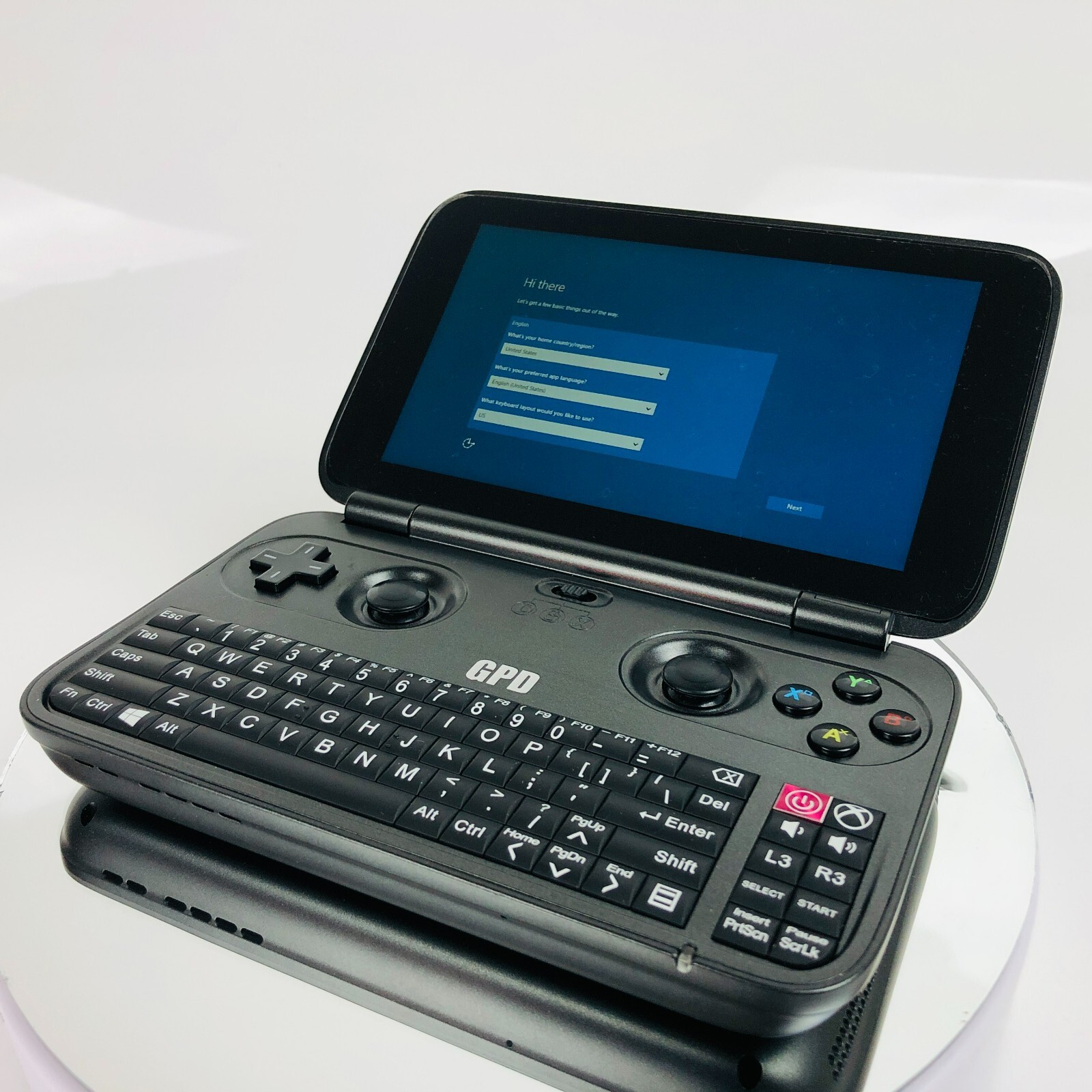 GPD win Handheld Game Console intel atom x7-z8750 1.6 GHz 4GB RAM ...