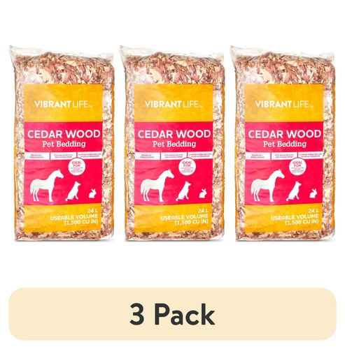 (3 pack)24L Cedar Wood Pet Bedding | eBay
