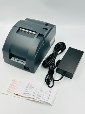 Epson TM-U220B M188B Thermal Receipt Printer Network Ethernet Auto ...