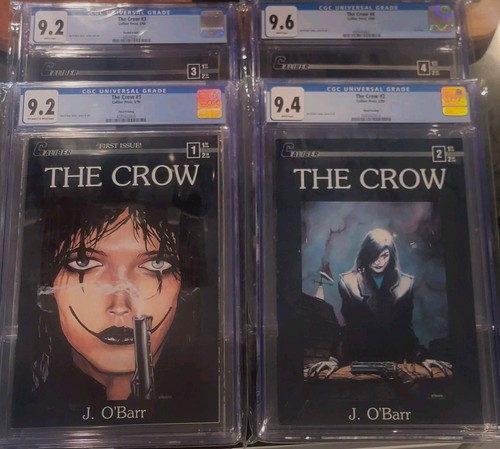 THE CROW 1 - 4 FULL SERIES CGC 9.6 9.4 9.2 INSTANT COLLECTION COMBINED ...