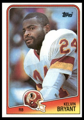 1988 Topps #10 Kelvin Bryant Washington Redskins Football Card | eBay