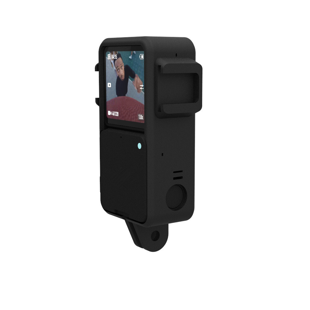 Anti-Drop Camera Protective Frame Case w/ Hot Shoe Mount For Dji Osmo ...
