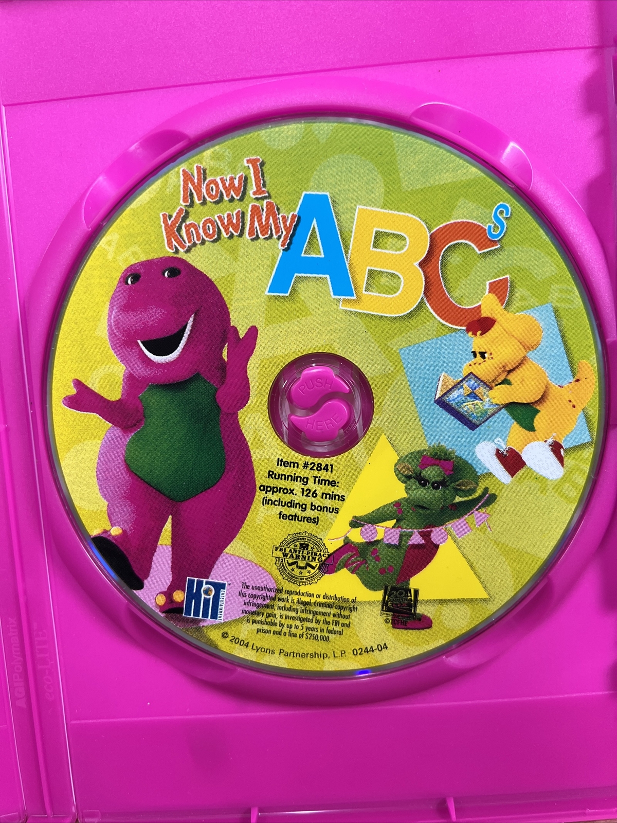 Barney - Now I Know My ABCs (DVD, 2009) 45986028419| eBay