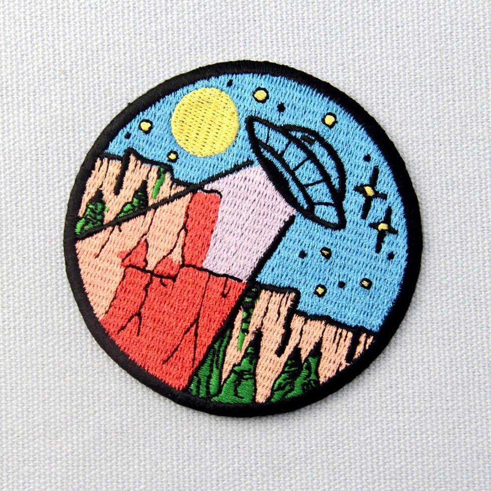 Embroidered Patches Iron Sew On Patches transfers Badges appliques ...