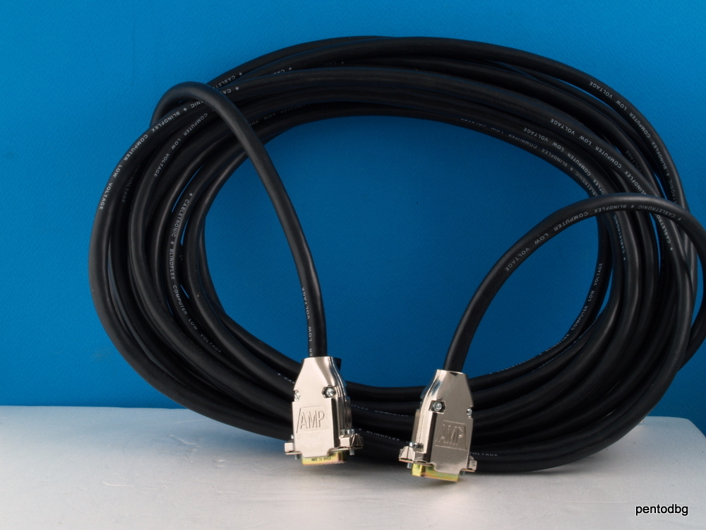 1PCS CABLE WITH CONECTORS CAB MON 800T 10 METERS FAGOR SPAIN CNC NOS IN ...