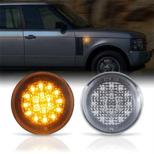 2Pcs Front LED Side Marker Turn Signal Light For Land Range Rover L322 ...