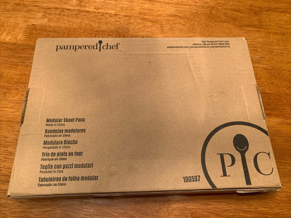 Pampered Chef Modular Sheet Pan Set #100597 New In Box | eBay