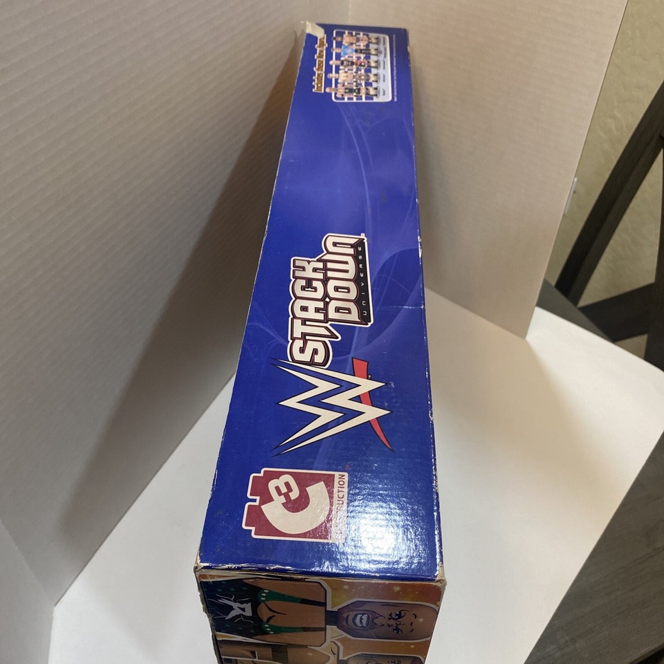 RARE WWE C3 Stackdown Survivor Deluxe Ring Building Set John Cena 21041 ...