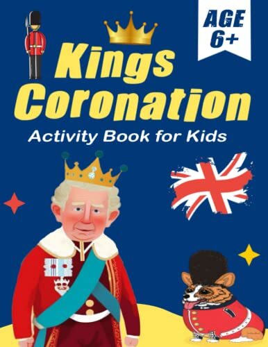 King's Coronation Souvenir Activity Book for Kids: Childr... by ...