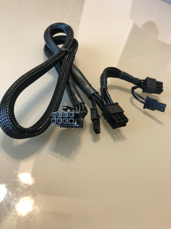 1X ANTEC TRUE POWER 750 8 pin to 6+2 PIN pcie graphic card cable ...