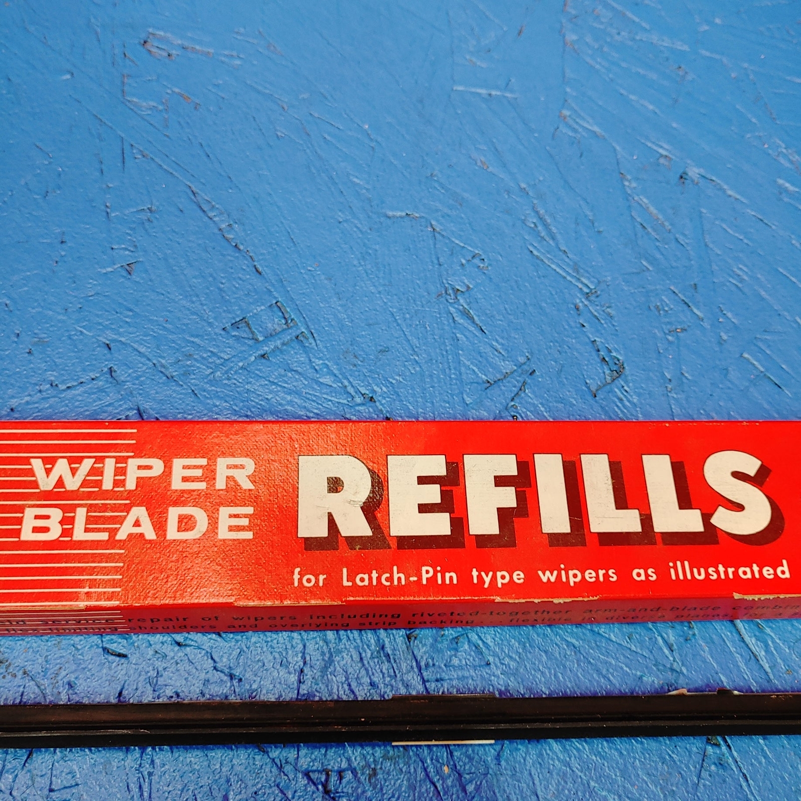 Trico 15” Latch Pin Windshield Wiper Blade Refill LP-15 New OLD Stock ...