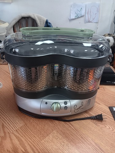 Emeril Lagasse electric Food Vegetable basket Rice STEAMER set by T-Fal ...