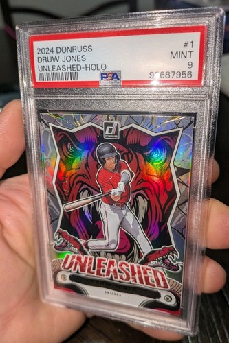 2024 Donruss Druw Jones Unleashed HOLO /199 RC PSA 9 MINT Diamondbacks ...