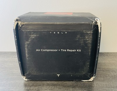 Tesla Air Compressor + Tire Repair Kit 3.0 Brand New | eBay