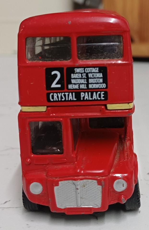 Corgi Routemaster Bus London Transport Route 2, Vintage Toy Model ...