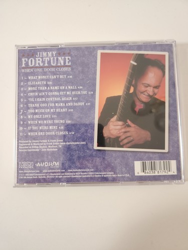 *Signed* Jimmy Fortune When One Door Closes CD 2003 Oop Country | eBay
