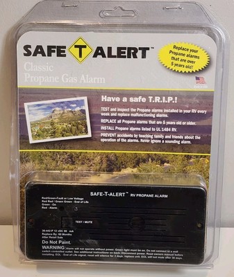 MTI Industries 30-442-P-WT Safe T Alert 30 Series Propane/LP Gas Alarm ...