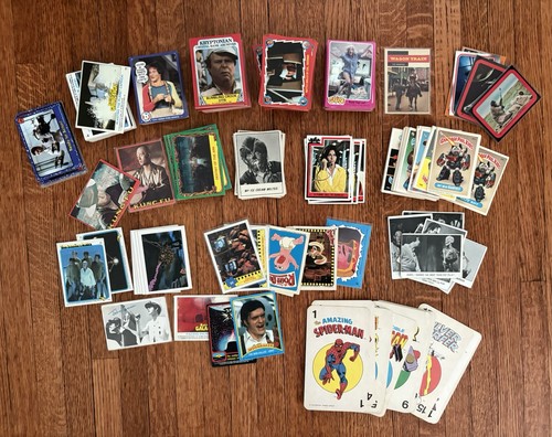 Massive Vintage Non-Sport Lot Superman Buck Rogers Monster GPK Marvel ...