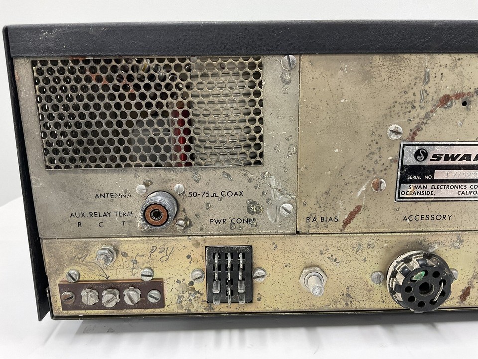 Swan Electronics 500C SSB Transceiver Ham Radio UNTESTED & OPEN FOR ...