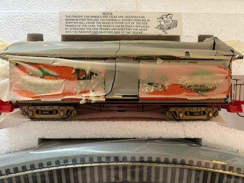 HAWTHORNE VILLAGE BUDWEISER HOLIDAY EXPRESS ON30 ELECTRIC TRAIN SET | eBay