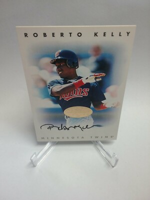 Roberto Kelly 1996 Leaf Signatures Gold Series On Card Autograph | eBay