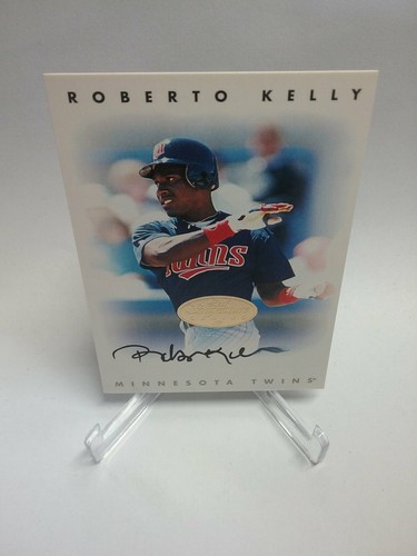 Roberto Kelly 1996 Leaf Signatures Gold Series On Card Autograph | eBay