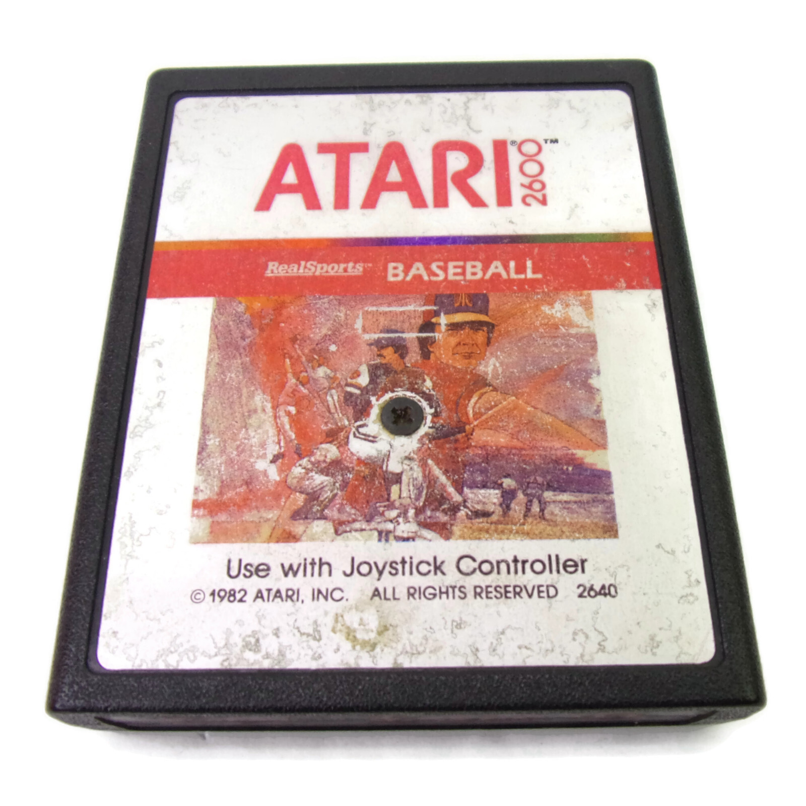 UNTESTED RealSports Baseball Atari 2600 Game Cartridge AUTHENTIC | eBay