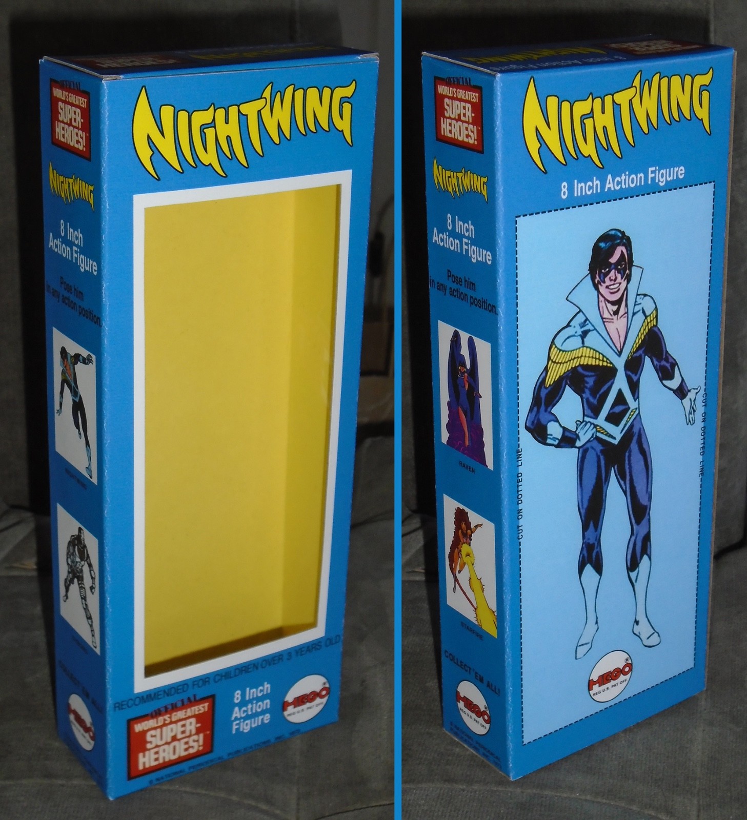 MEGO 8" NIGHTWING CUSTOM BOX ONLY | eBay