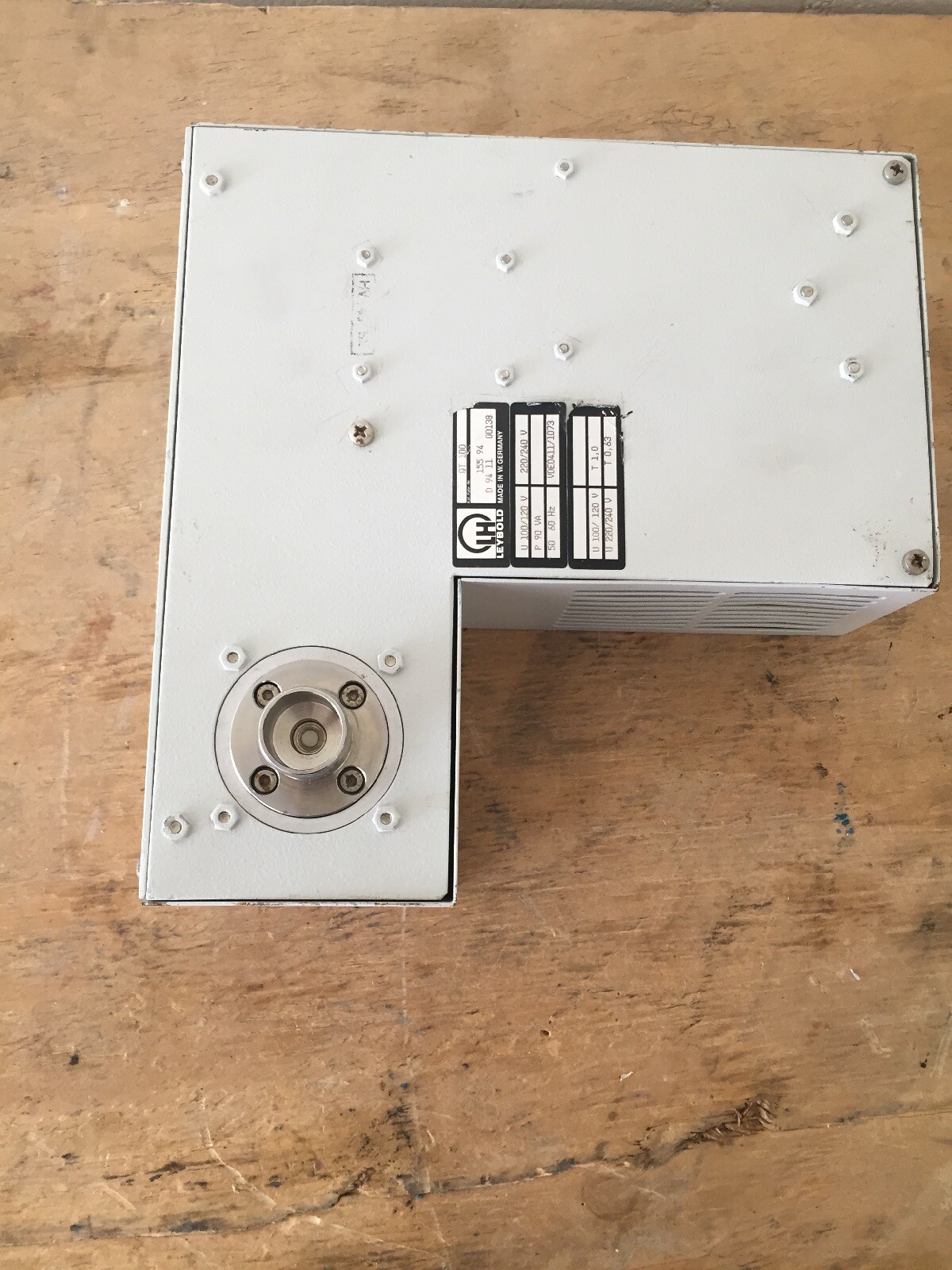 Leybold QT 100 Quick Test Sniffer Leybold UL series leak detector ...