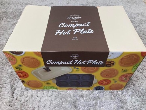 BRUNO Compact hot plate Snoopy PEANUTS White CUTE (AC100V) 40cm BOE070 ...