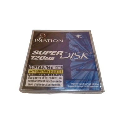 Imation 3M Super Disk 120 MB - LS 120 - Diskette Floppy - Neu | eBay