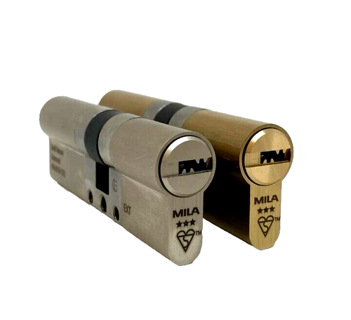 Mila Anti Snap 3 Star Diamond Grade Euro Cylinder Locks for UPVC Doors ...