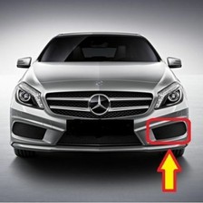 Genuine Mercedes-Benz A-class W176 Front Bumper Left Grille A1768851322 ...