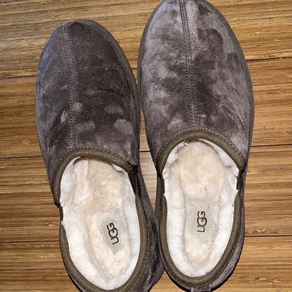 Ugg Men's Scuff Romeo II Suede Sheepskin Slip-On Slippers 5650 Expresso ...