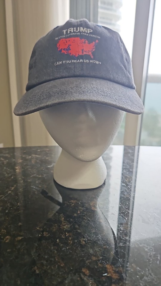 TRUMP Better than Verizon Can You Hear Us Now MAGA USA Hat Baseball Cap ...