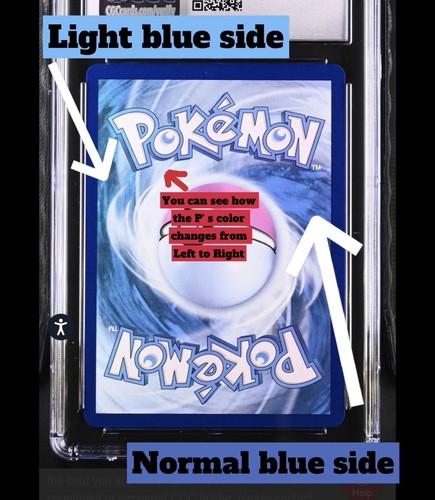 Zamazenta V GG54 Factory Error Pokemon Card Insufficient Ink Missing ...