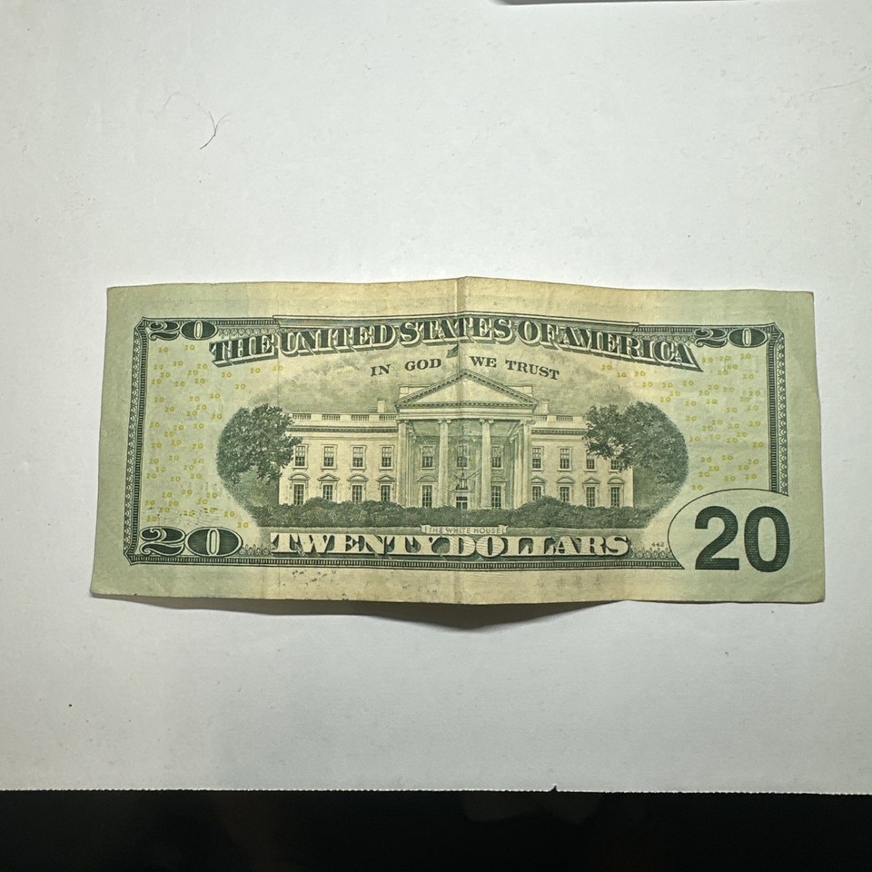 Twenty Dollar Bill $ 20 Binary Fancy Bank Note Serial Number 2013 | eBay