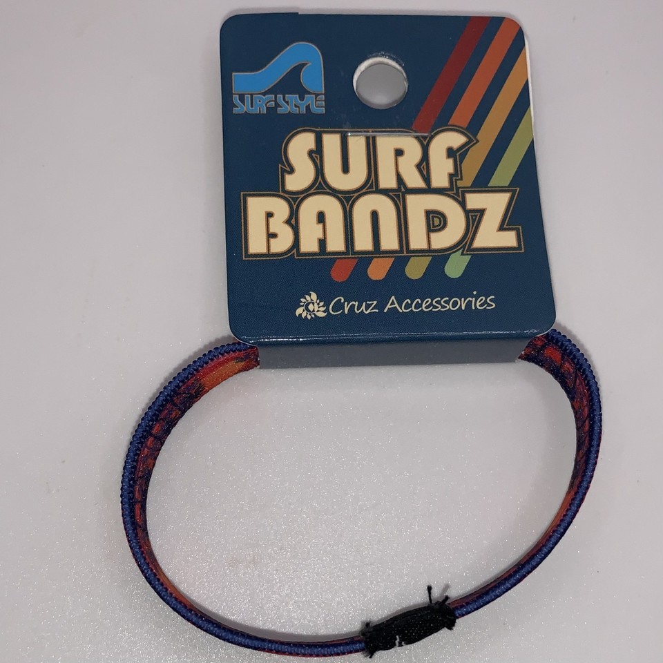 Surf Style Surf Bandz Red Orange Sunset Palm Trees Bracelet 136252 BOGO ...