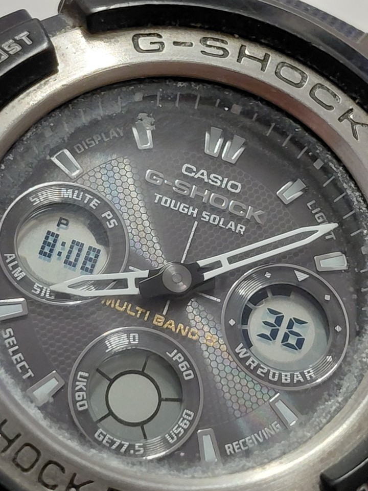 Casio G-Shock Tough Solar Multi Band 5 Armbanduhr Herren, Funktioniert ...