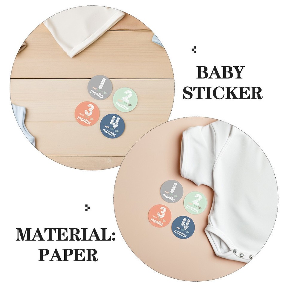 12 Pcs Photo Tape for Scrapbooking Baby Props Newborn Stickers ...