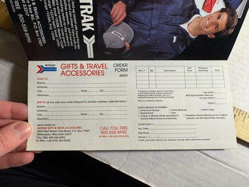 Vintage Amtrak Gifts & Travel Accessories All Aboard Amtrak Brochure | eBay