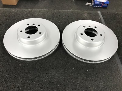 BMW E60 E61 535 535D M SPORT MSPORT FRONT VENTED BRAKE DISCS 348MM ...