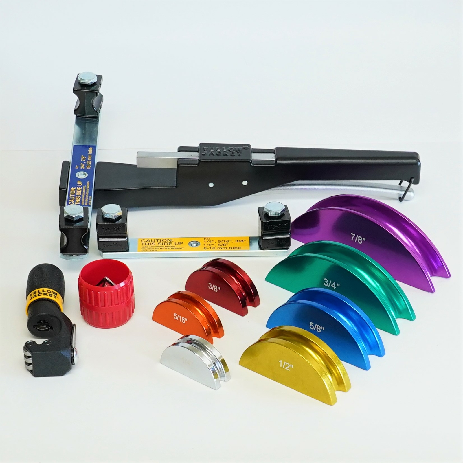 Yellow Jacket 63331 Alloy Ratchet Tube Bender Kit Cutter and Reamer ...